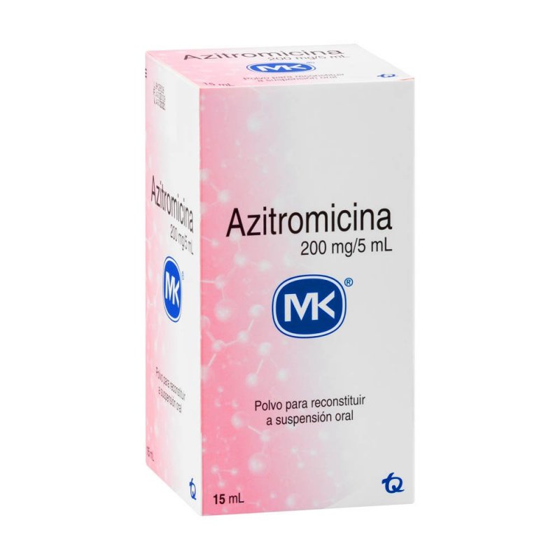 MK Azitromicina Niños Sabor Vainilla (200 mg/5 mL) - Rappi