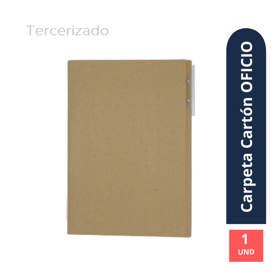 Carpeta Cartón Oficio desde $ 1.500