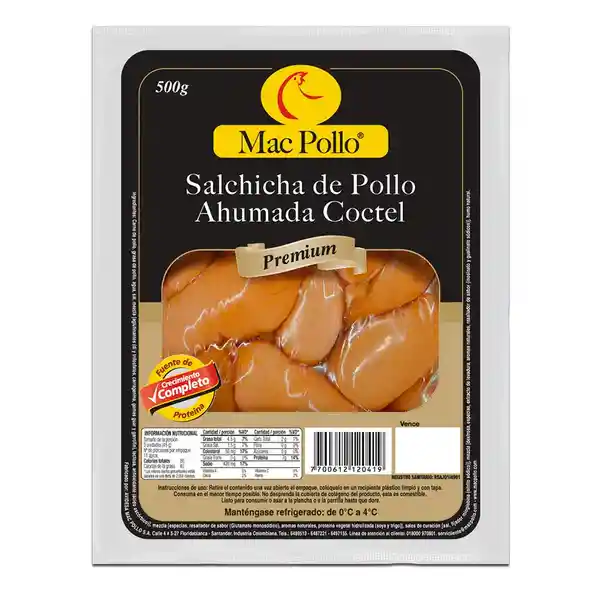 Mac Pollo Salchicha Cóctel - Rappi