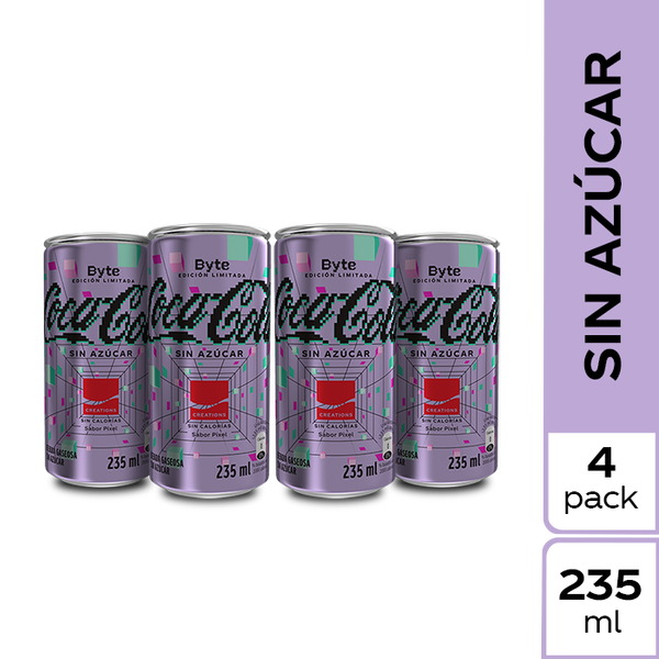 Coca-Cola Zero Gaseosa Zero Byte Sabor Pixel - Rappi
