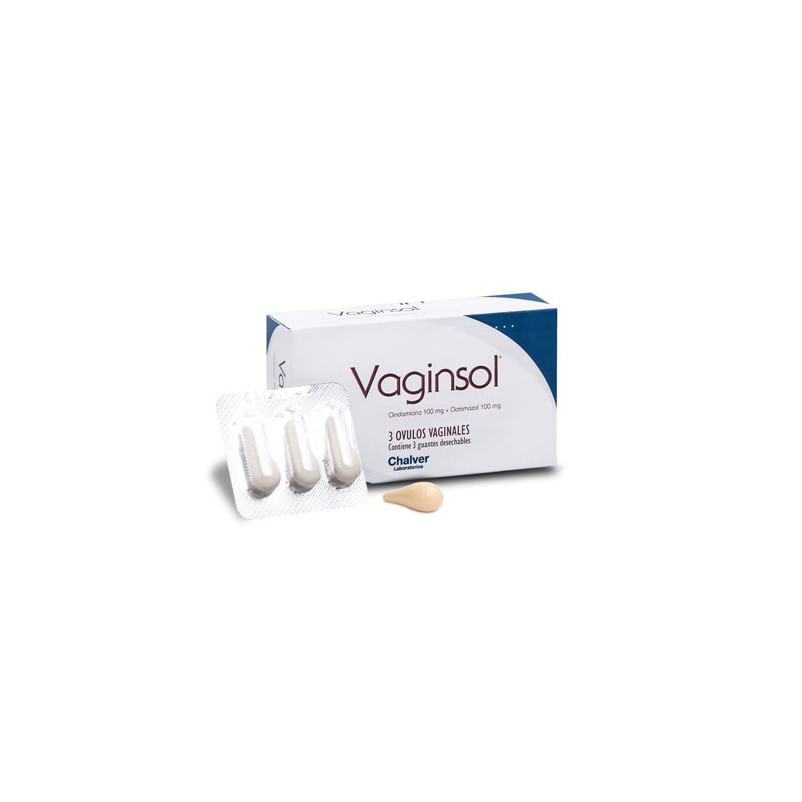 Vaginsol F 200 Mg / 100 Mg Óvulo - Rappi