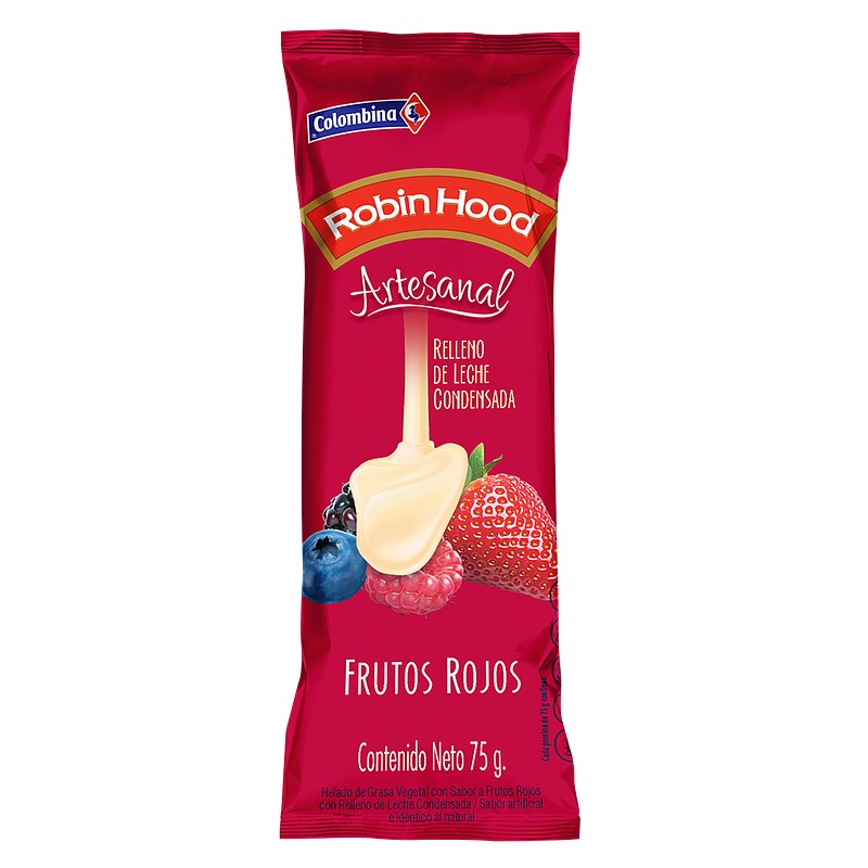 Robin Hood Helado Artesanal Frutos Rojos - Rappi