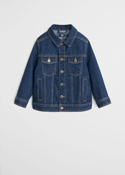 Mango Chaqueta John Tejano Oscuro Talla 08 - Rappi