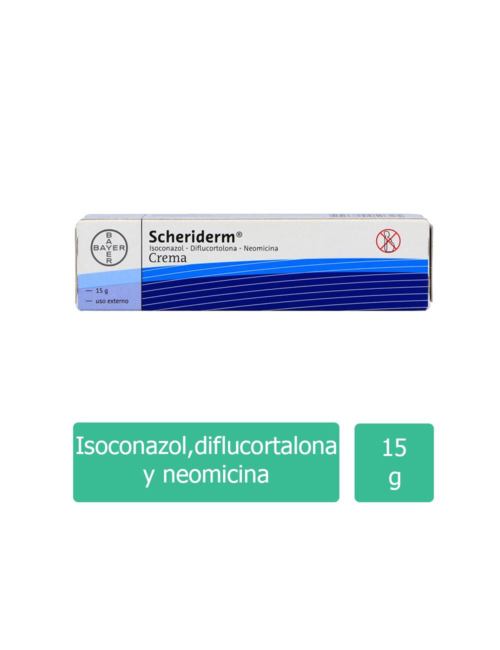 Scheriderm Crema Tópica (1 %/0.1 %/0.5 %) - Rappi