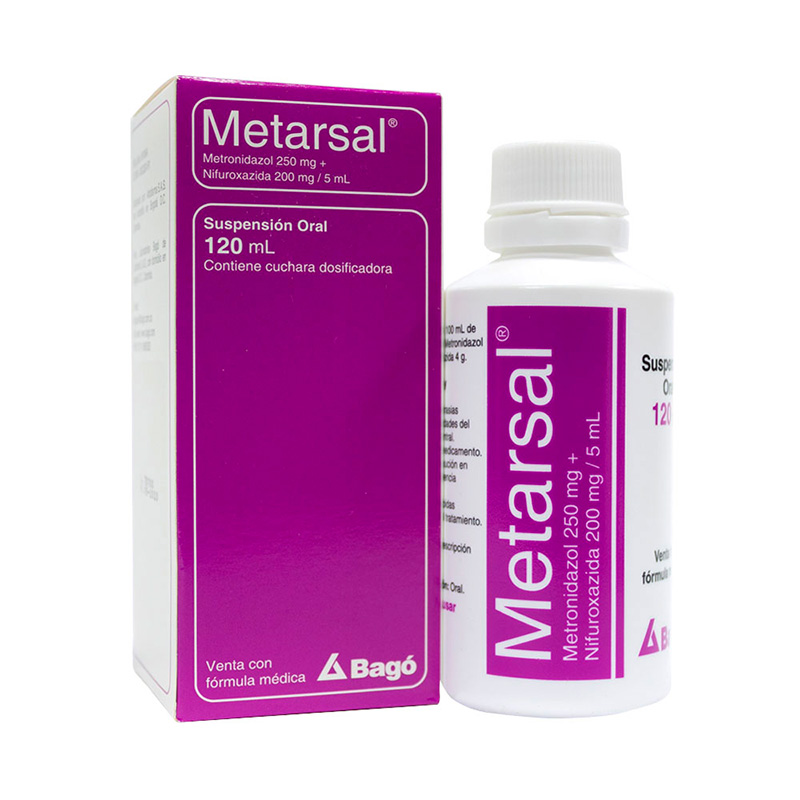 Metarsal Suspensión Oral (250 mg / 200 mg) desde $ 53.075