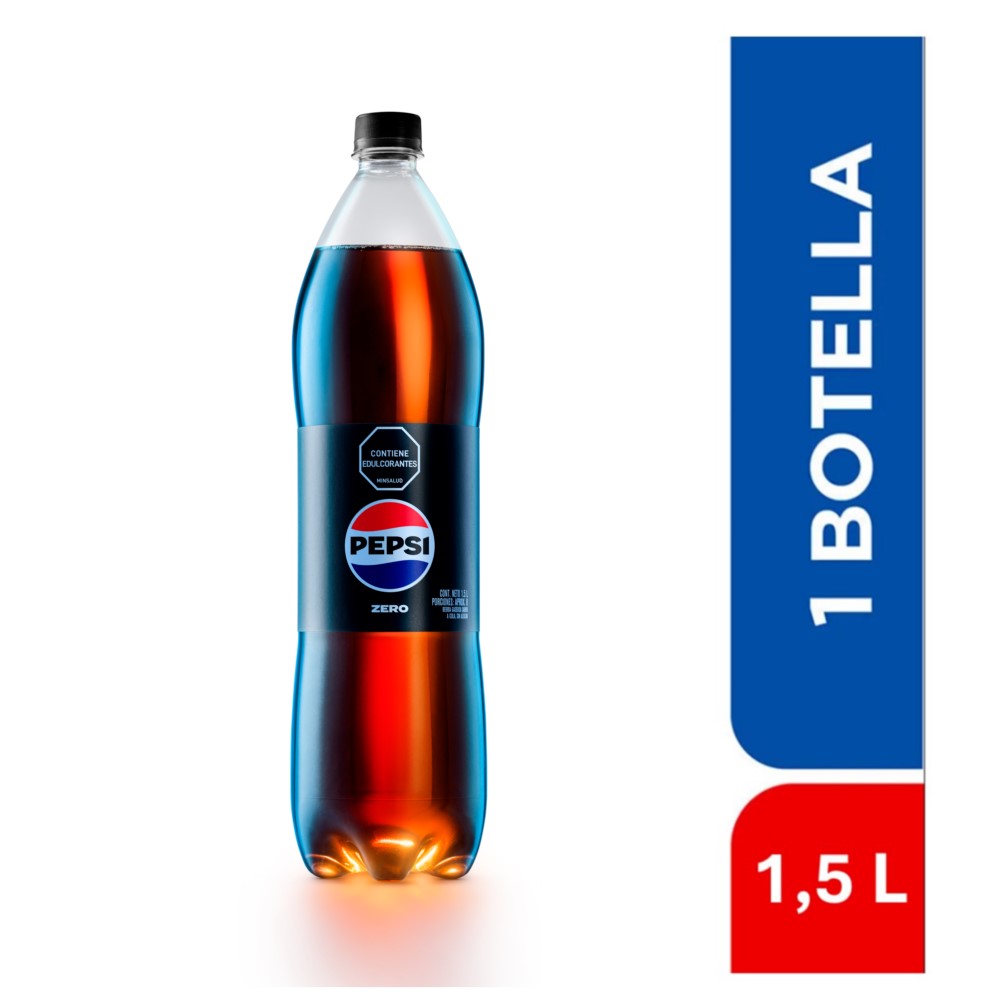 Pepsi Gaseosa Cero Azúcar 1500 mL - Rappi