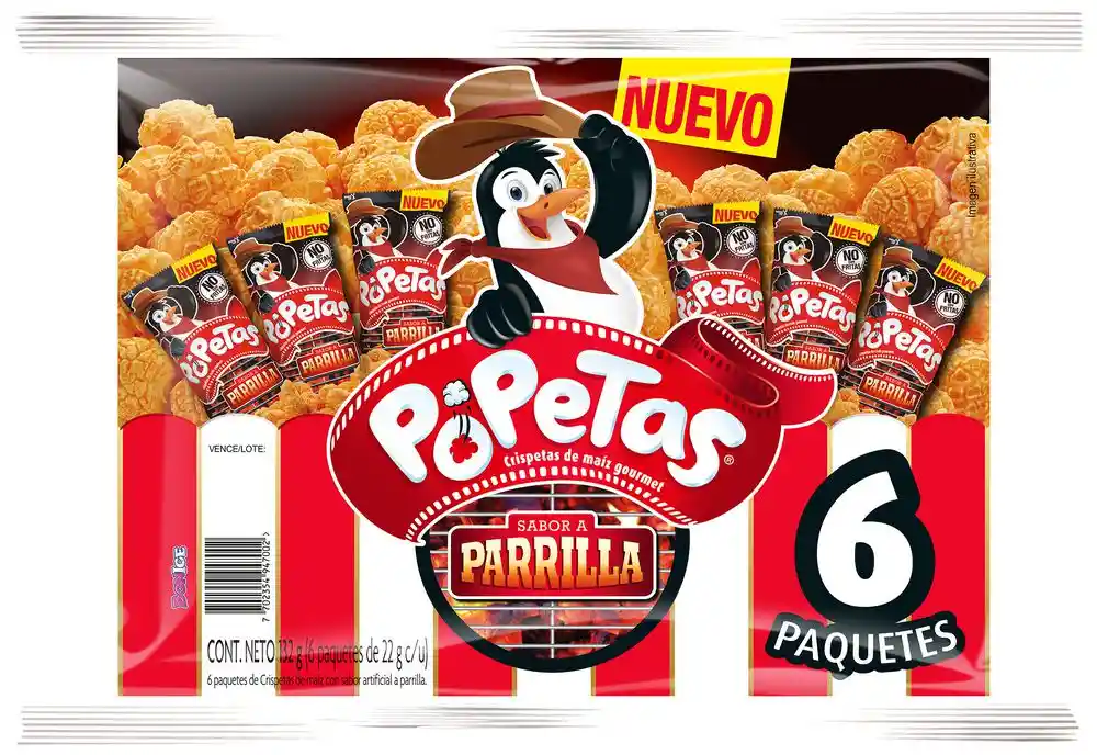 Popetas Crispetas Sabor a Parrilla - Rappi