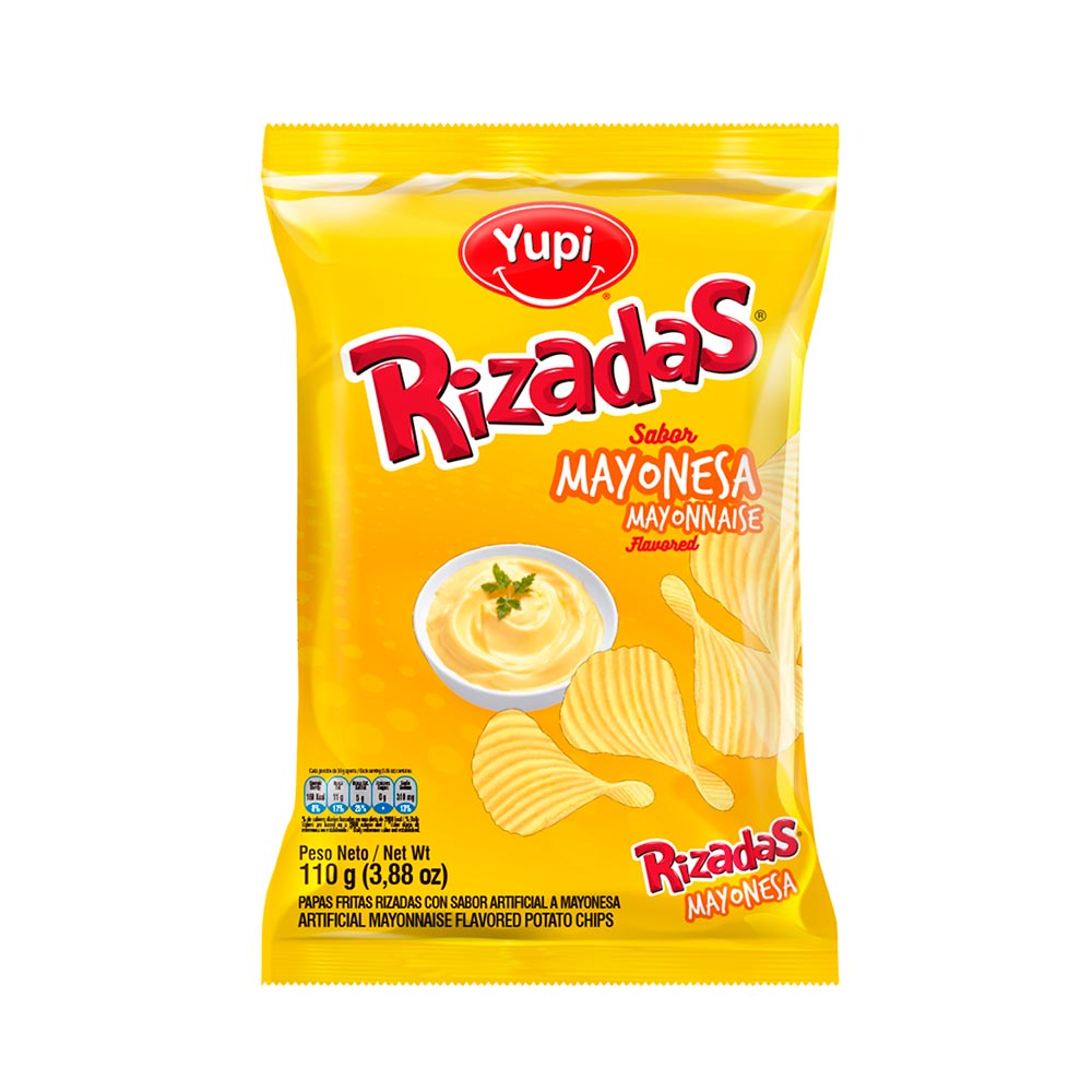 Rizadas Snack de Papas Fritas Sabor a Mayonesa - Rappi