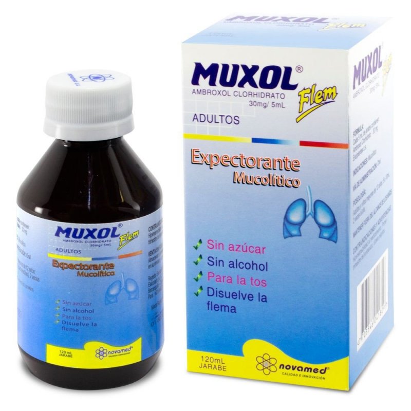 Muxol (30 mg/5 mL) Precio - Rappi