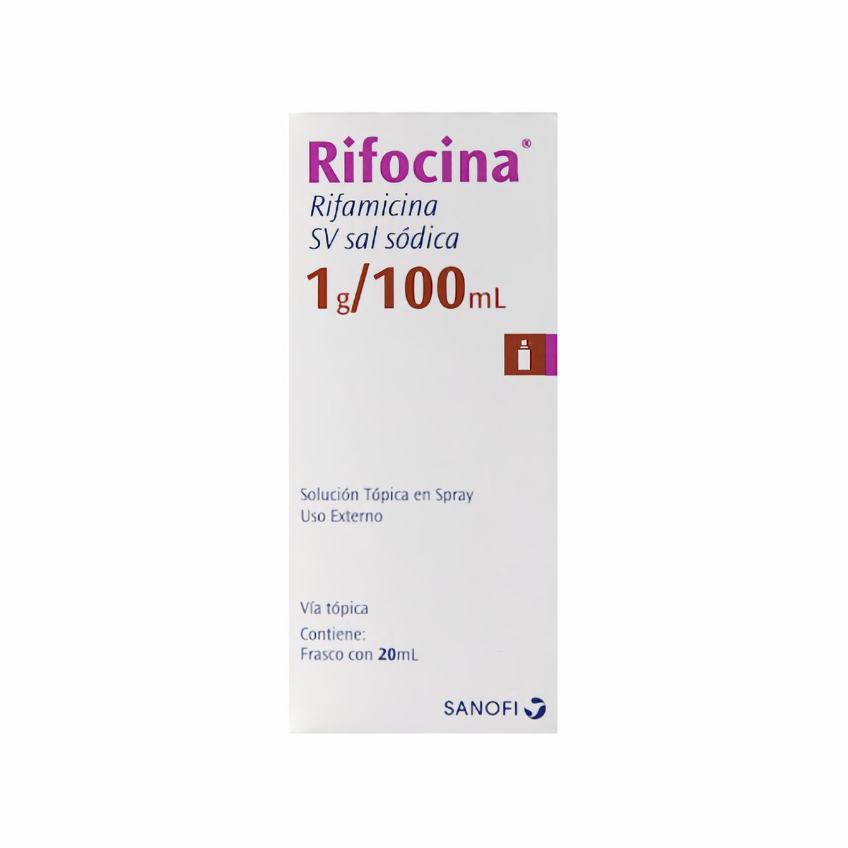 Rifocina Solución Tópica en Spray (1 g) - Rappi