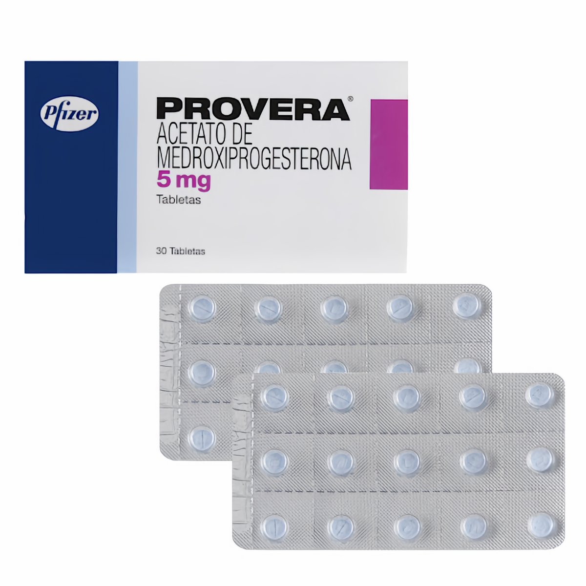Provera (5 mg) desde $ 10.900