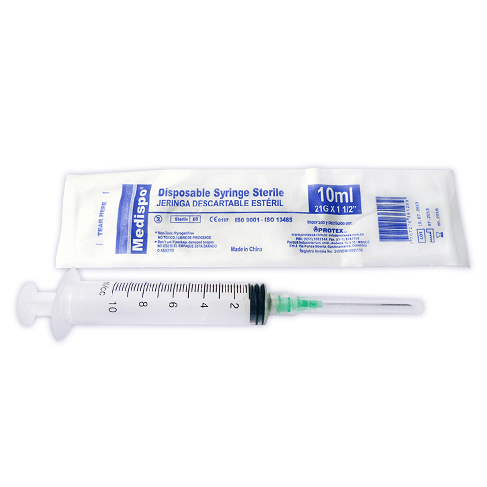 Medispo Jeringa Descartable Estéril (10 mL) - Rappi