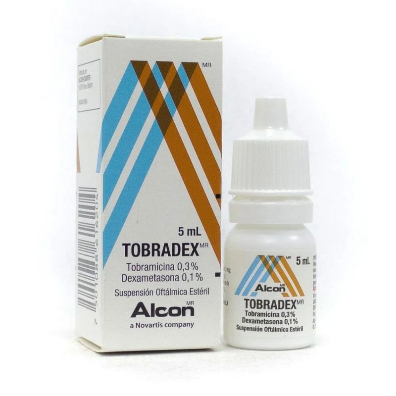 Tobradex Suspensión Oftálmica Estéril (0.1 %/ 0.3 %) - Rappi