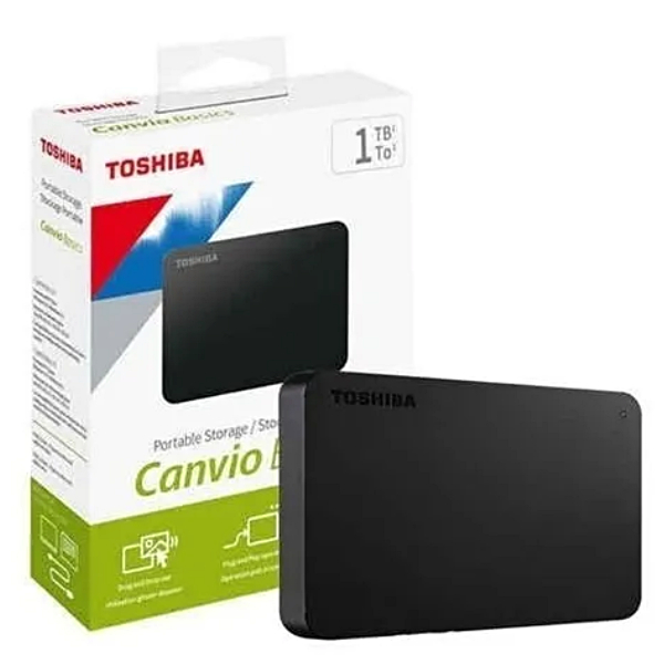 Toshiba Disco Duro Externo 1Tb Canvio Basics - Rappi