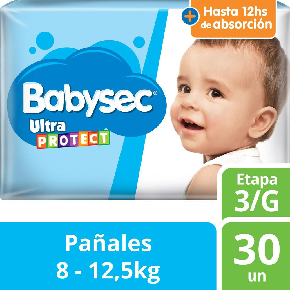 Babysec Pañal Ultra Protect Etapa 3/G desde $ 28.300