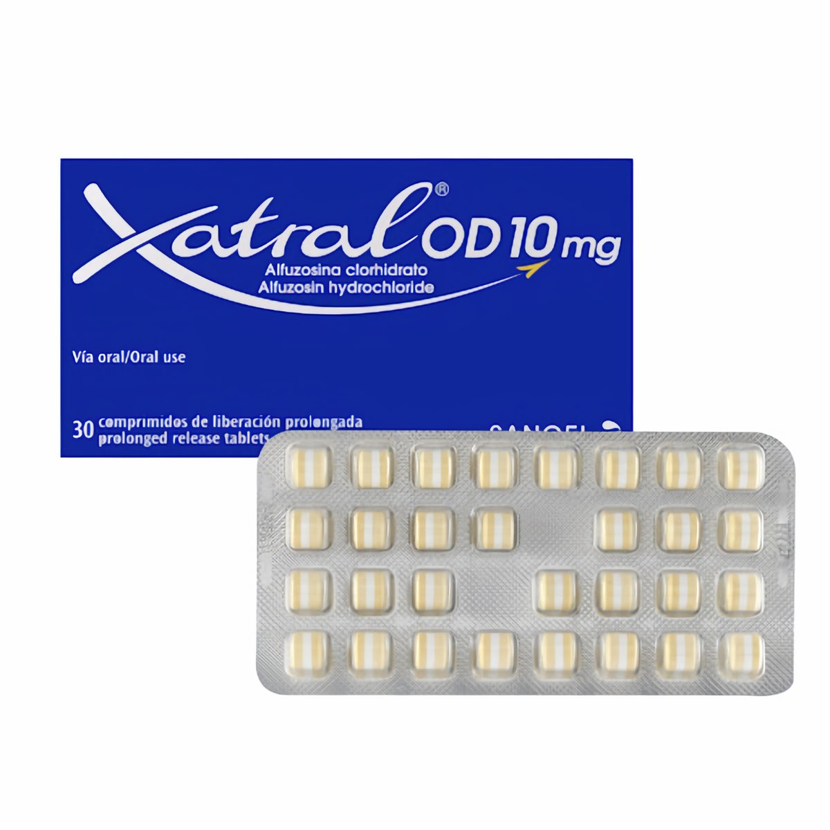 Xatral OD (10 mg) Precio - Rappi