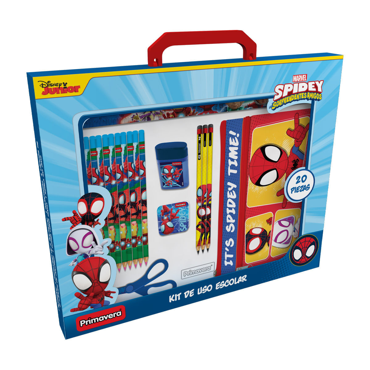 Kit Escritura It's Spidey Time - Rappi