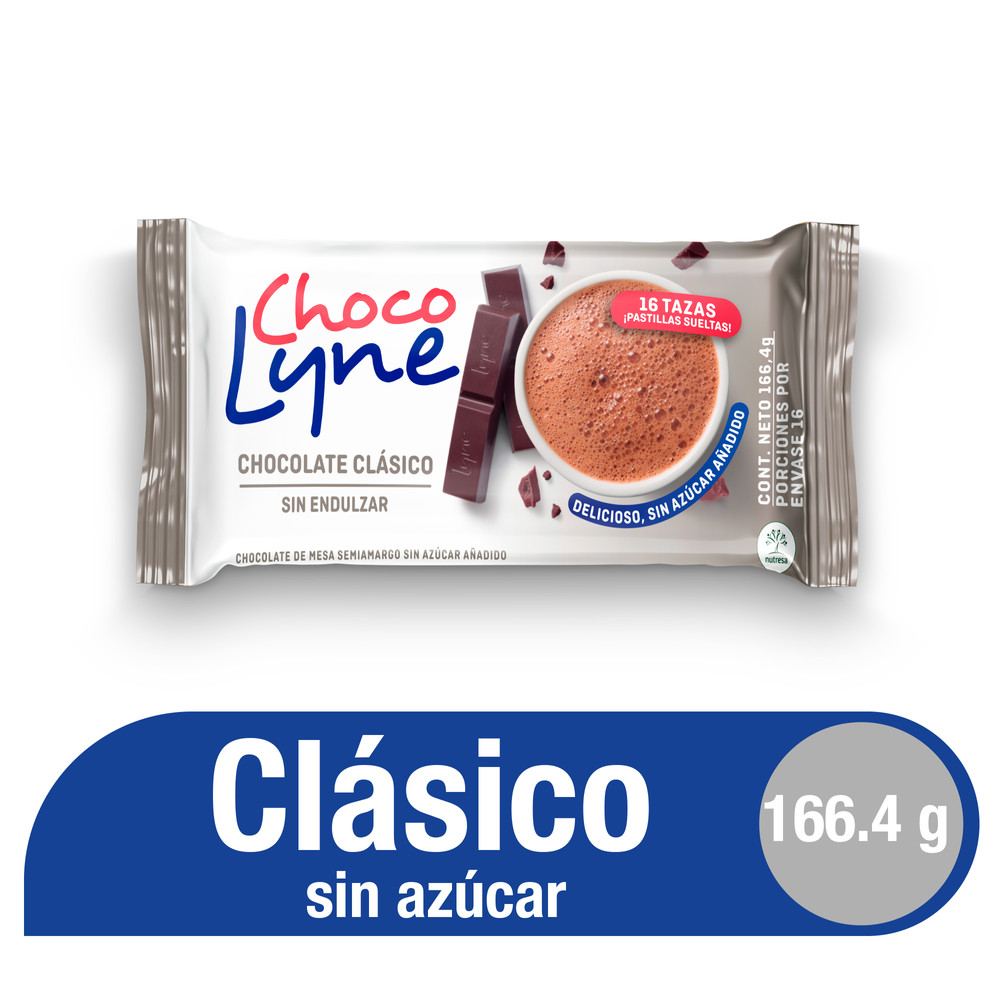 Choco Lyne Chocolate de Mesa Clásico sin Azúcar - Rappi
