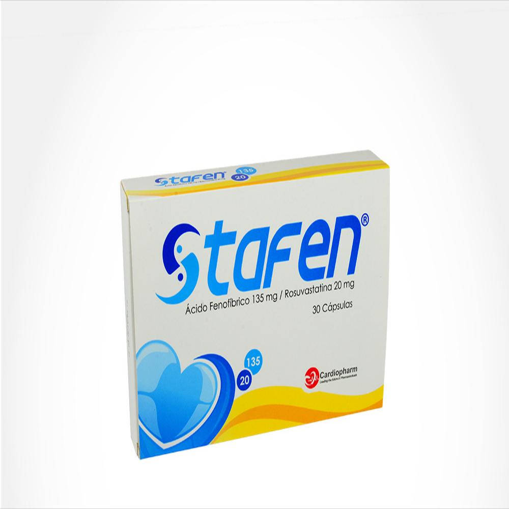 Stafen (135 mg/20 mg) 30 Tabletas - Rappi