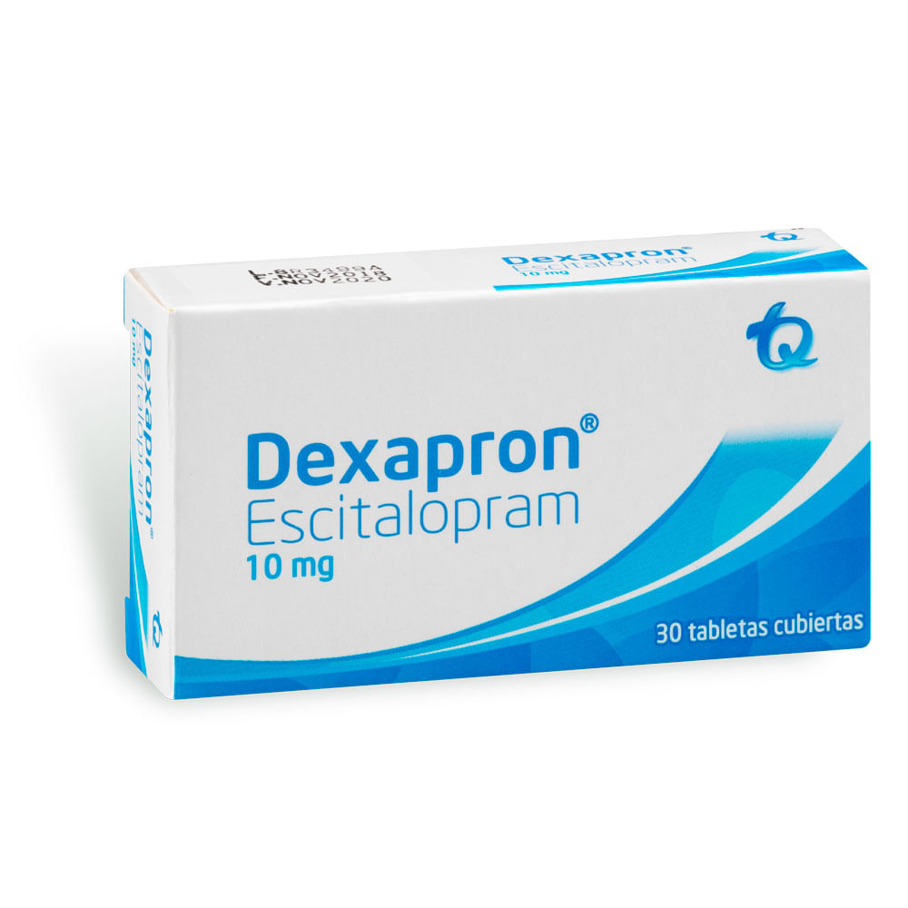Dexapron Escitalopram (10 mg) - Rappi