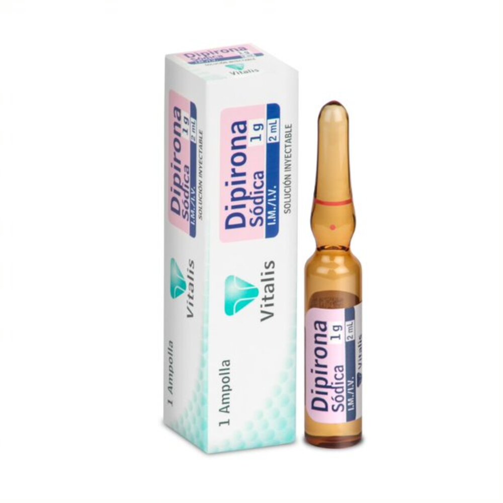 Dipirona Vitalissodica Solucion Inyectable (1 G) desde $ 4.300
