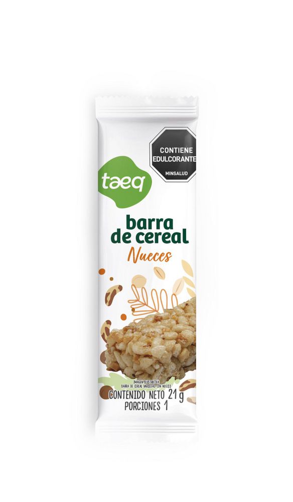 Barra Cereal Taeq Nueces Individual Taeq - Rappi