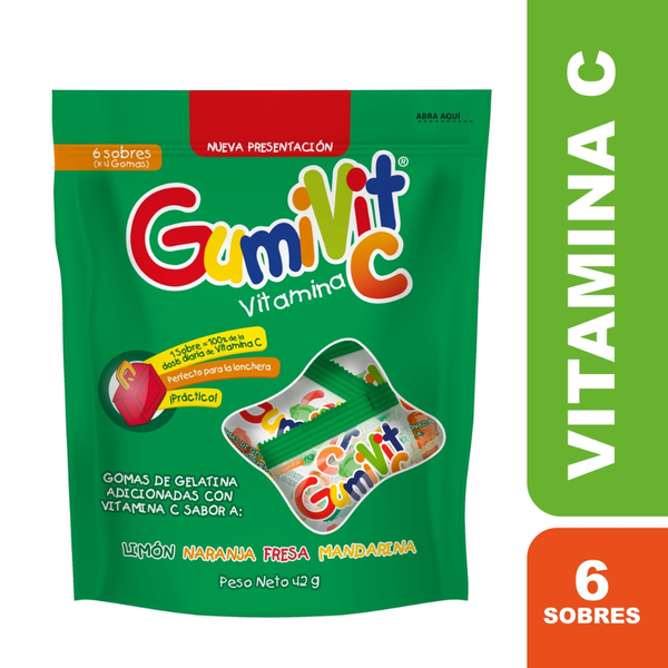 Gumivit Vitamina C en Gomas desde $ 10.800