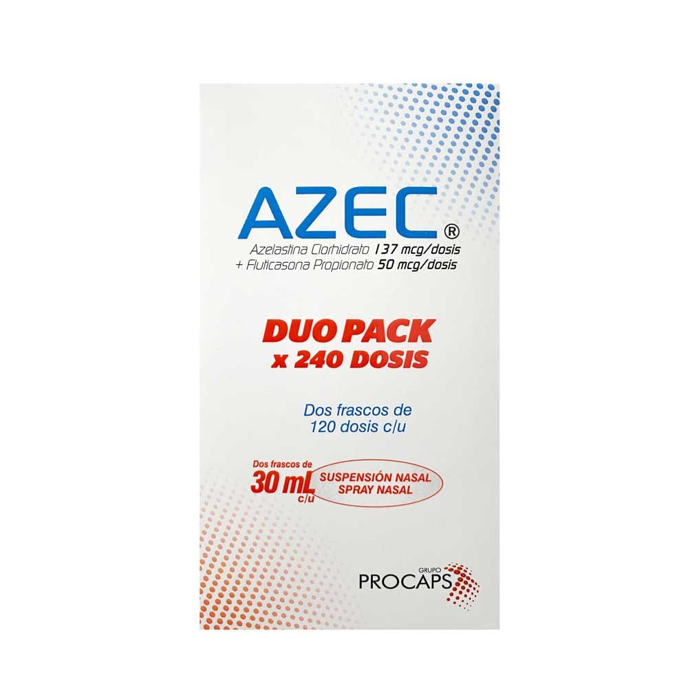 Azec Suspensión Nasal (137 mcg / 50 mcg) - Rappi