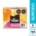 Jugo Del Valle Frutal Surtido 188ML x 6 Unds desde $ 7.500