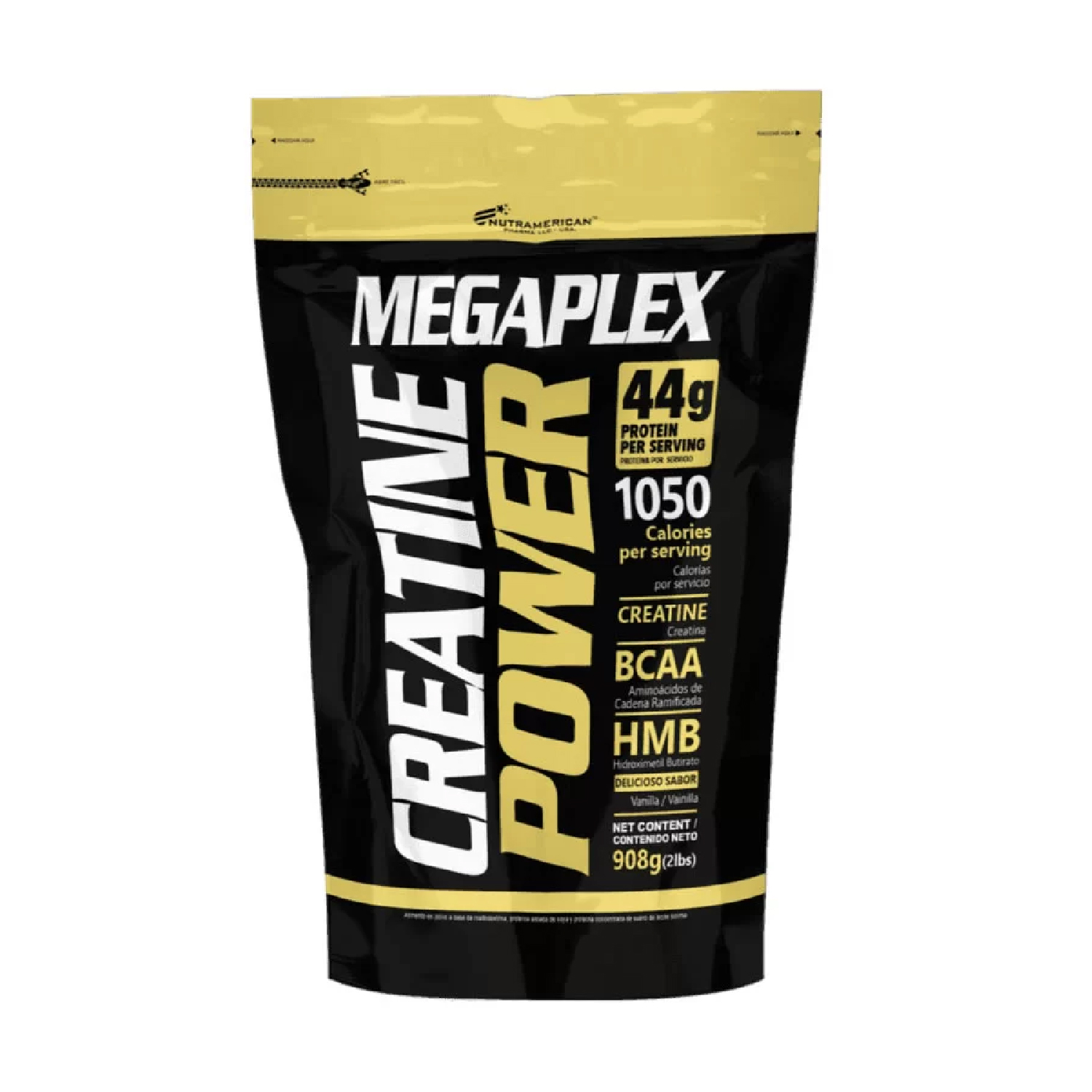 Megaplex Proteína en Polvo Creatine Power Sabor a Vainilla Precio - Rappi