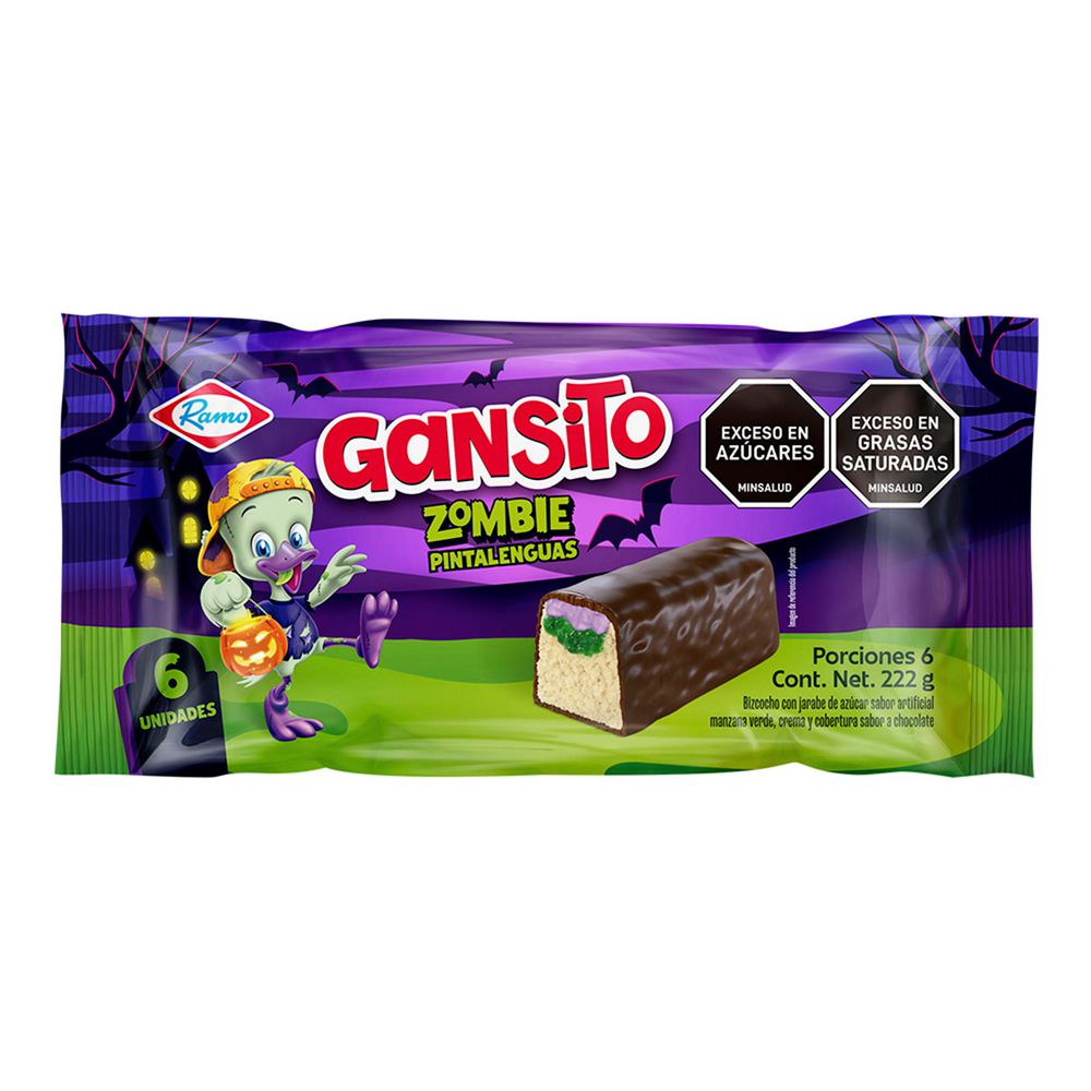 Gansito Zombie 37 g x 6 - Rappi