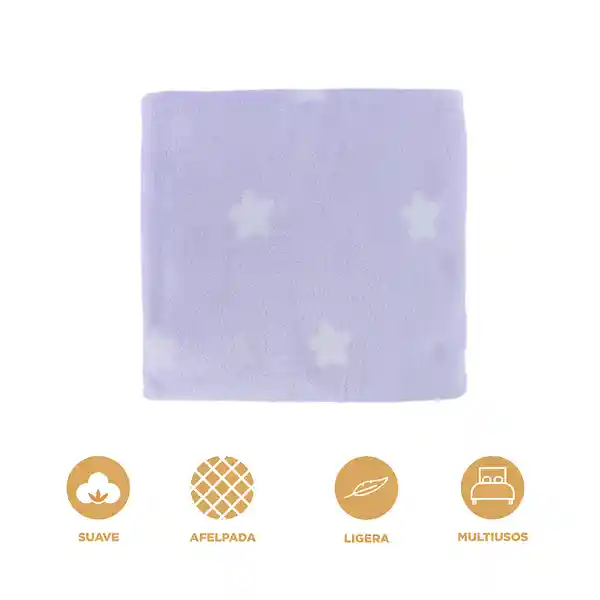Manta Serie Estrellas Lila Miniso - Rappi
