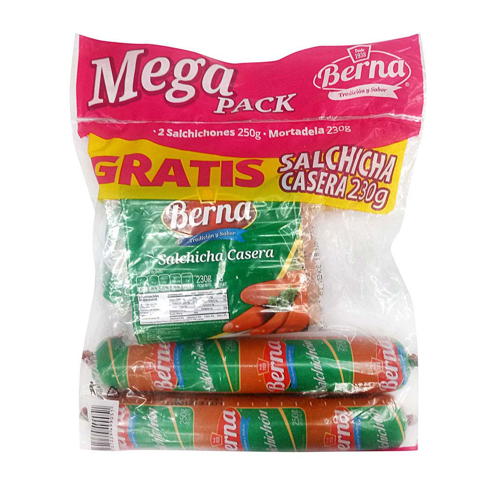 Berna Mega Pack de Carnes Frías - Rappi