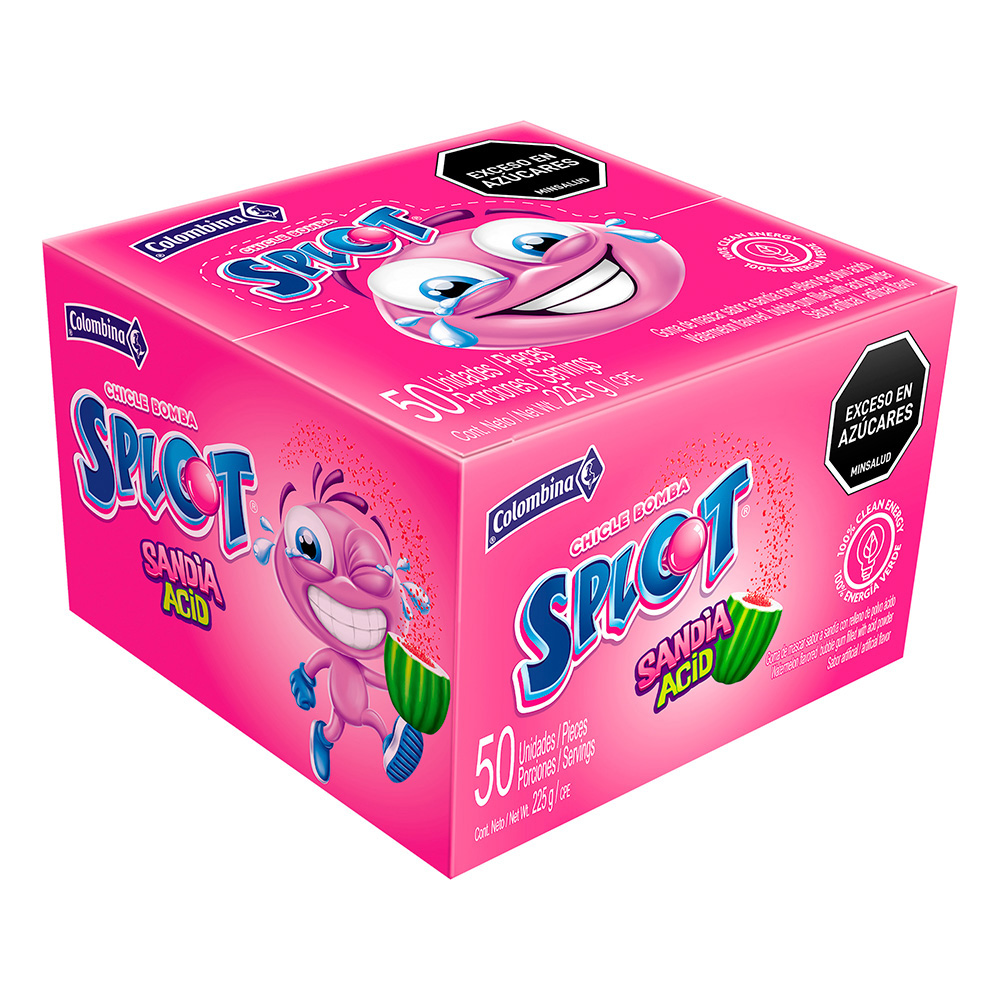 Splot Chicles Sabor a Sandía Ácida - Rappi
