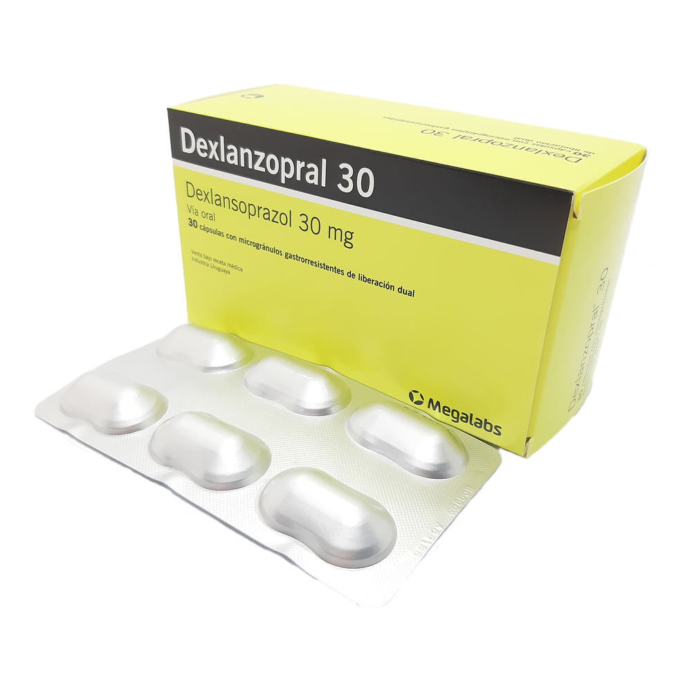 Dexlanzopral (30 mg) desde $ 218.600