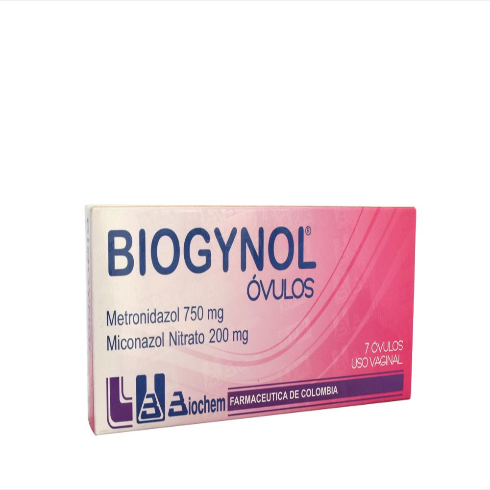 Biogynol Ovu 750-200 Mg Vaginal Caj 7 Un - Rappi
