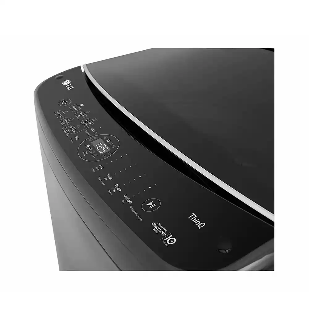 Lavadora Lg Carga Superior Negro Wt21mv6 - Rappi