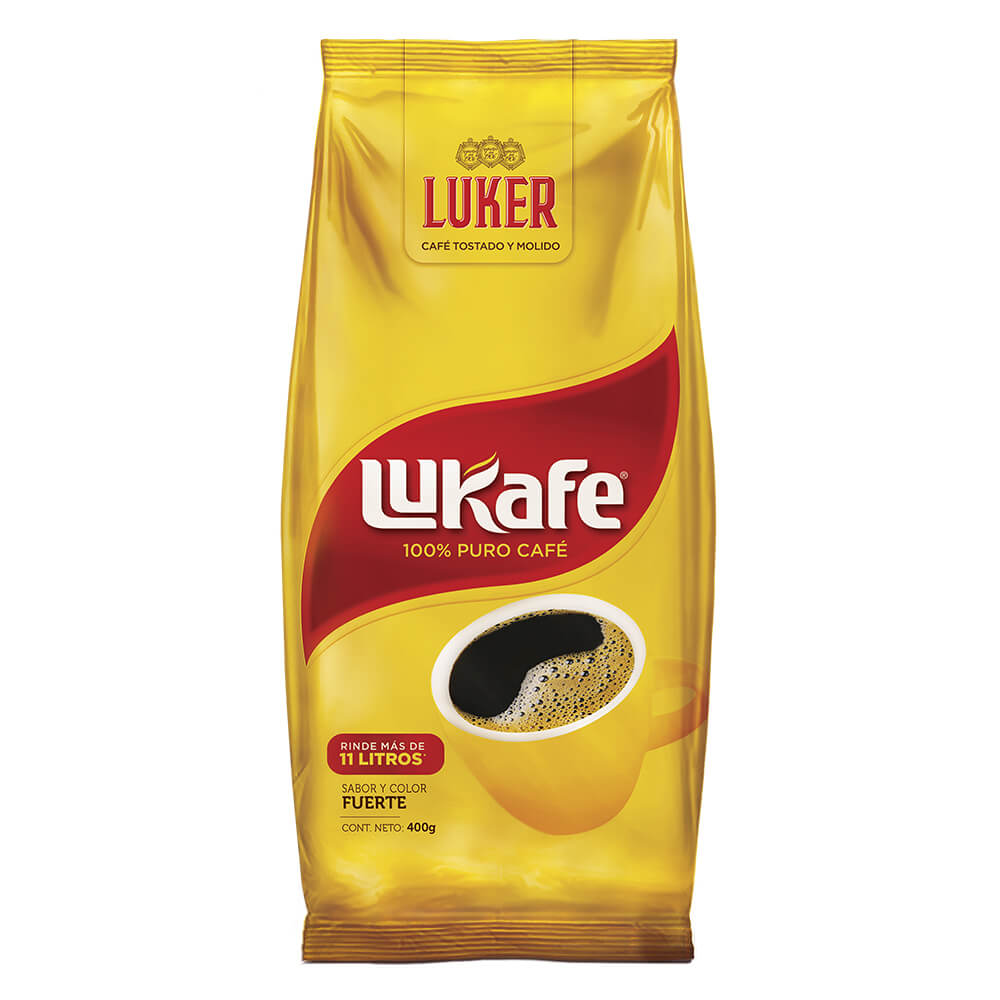 Luker Café Lukafe 100% Puro Molido Sabor y Color Fuerte - Rappi