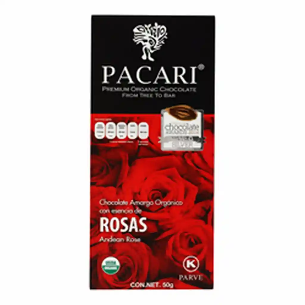 Pacari Chocolate Rosa Andina - Rappi