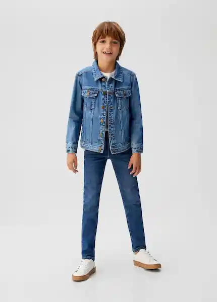 Mango Chaqueta John Tejano Medio Talla 07 - Rappi