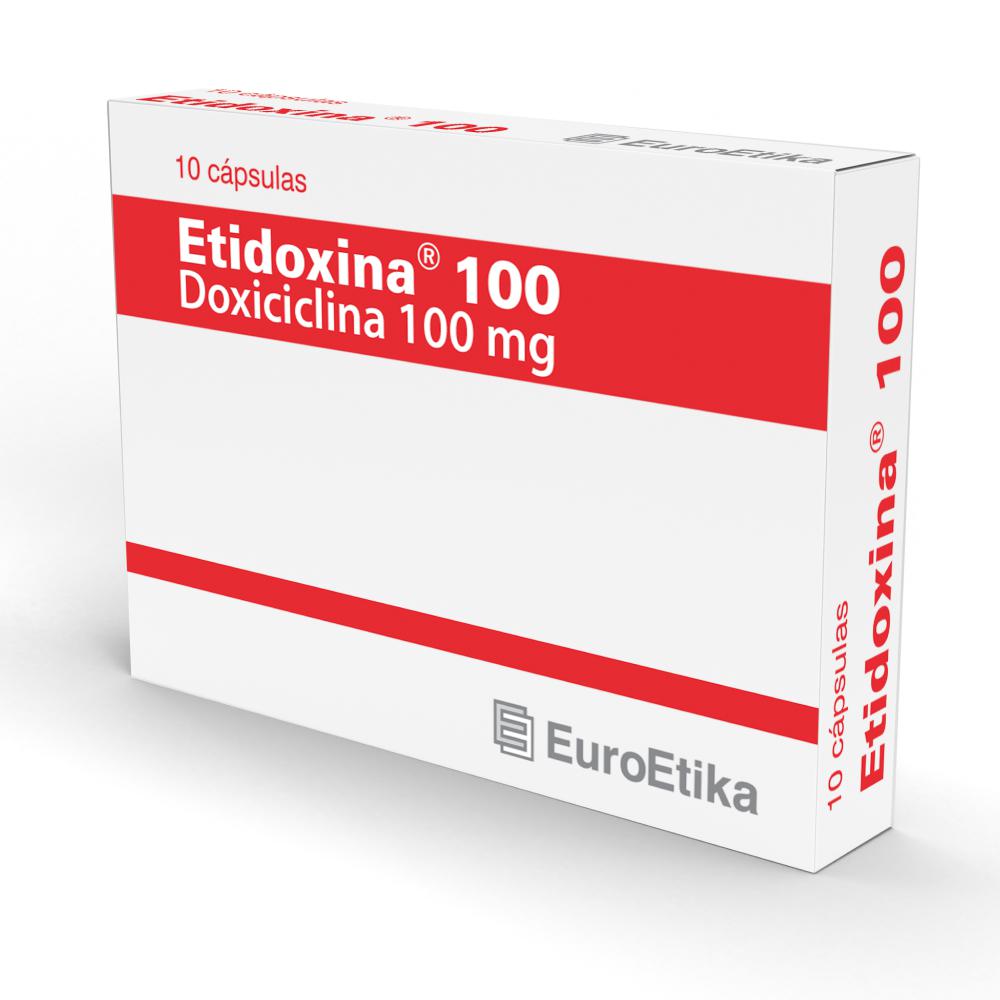 Etidoxina (100 mg) 10 Cápsulas desde $ 78.600