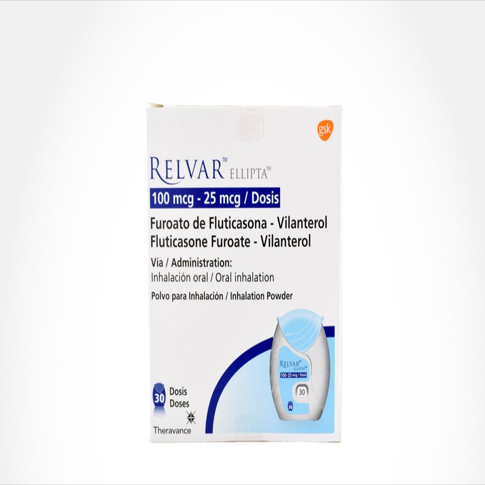 Relvare Ellipta (100 Mcg/25 Mcg) - Rappi