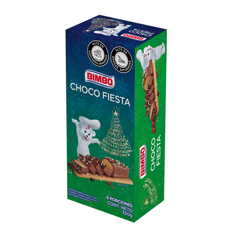 Bimbo Ponqué Chocofiesta 350 G - Rappi