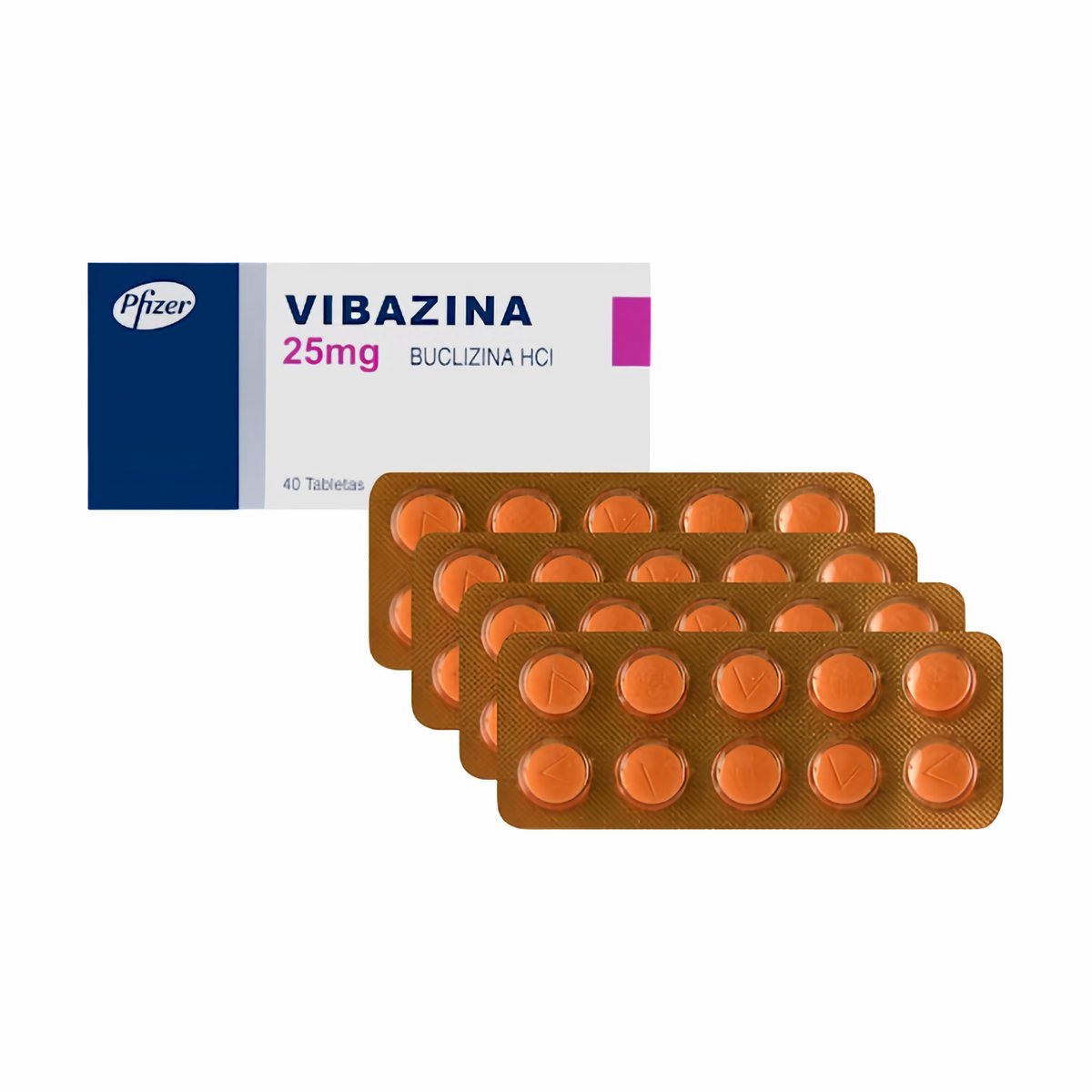Vibazina (25 mg) - Rappi