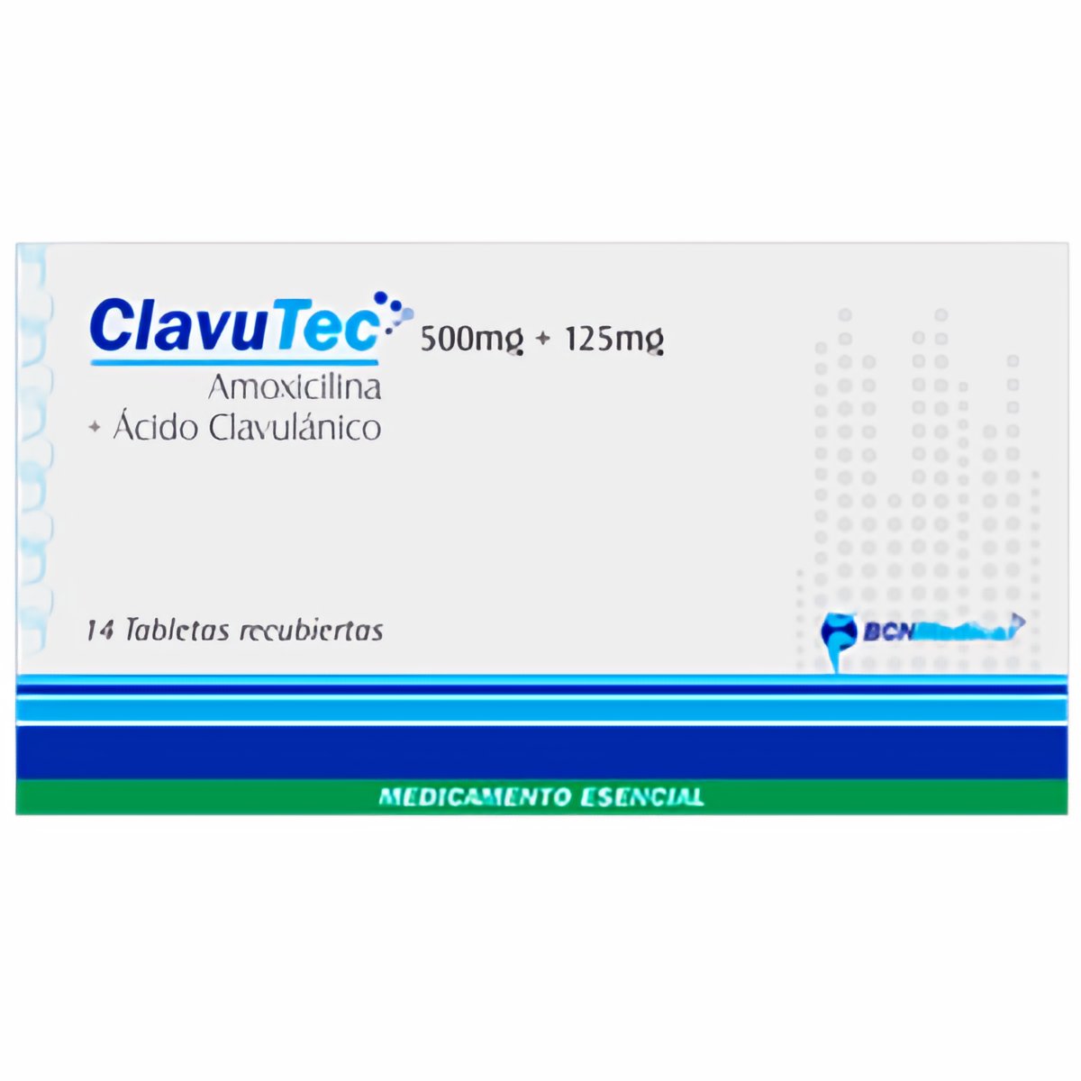 Clavutec Antibiótico (500 mg/125 mg) Tabletas Recubiertas Precio - Rappi