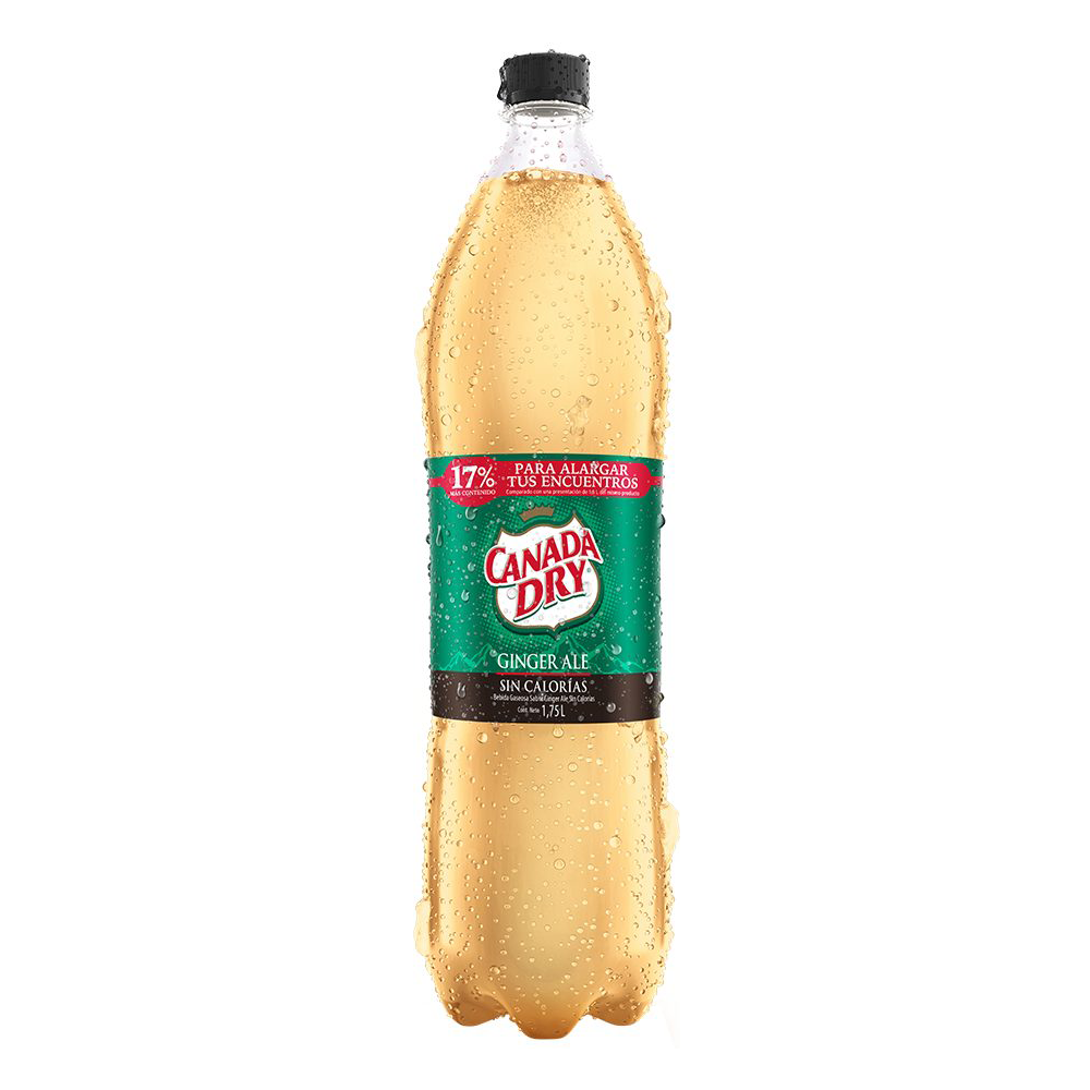 Canada Dry Gaseosa Ginger Ale Sin Azúcar 1750 mL - Rappi