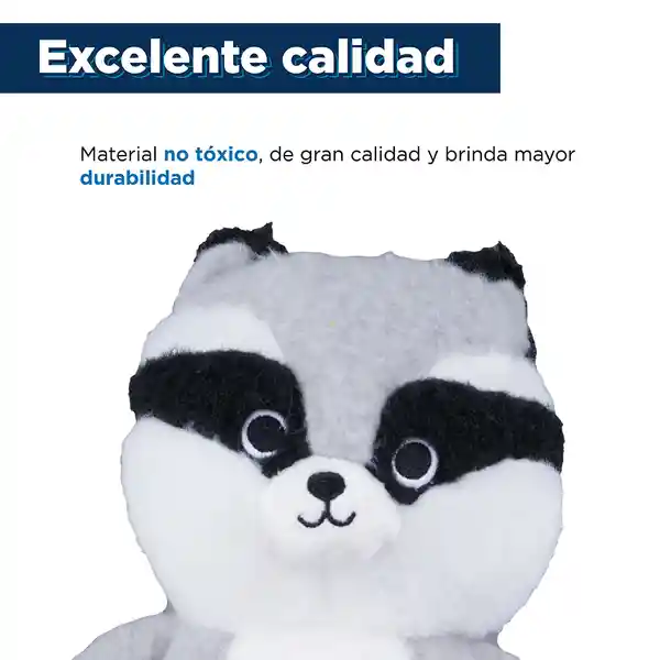 Miniso Peluche Mapache Cola Larga Mini Family Halloween Colores - Rappi