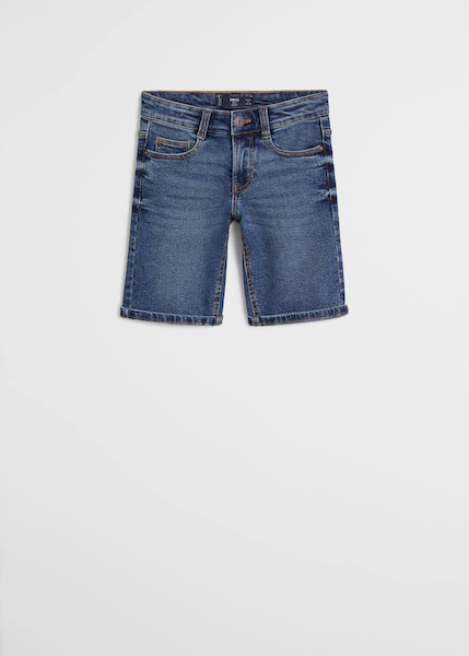 Mango Bermuda John Tejano Oscuro Talla 12 - Rappi