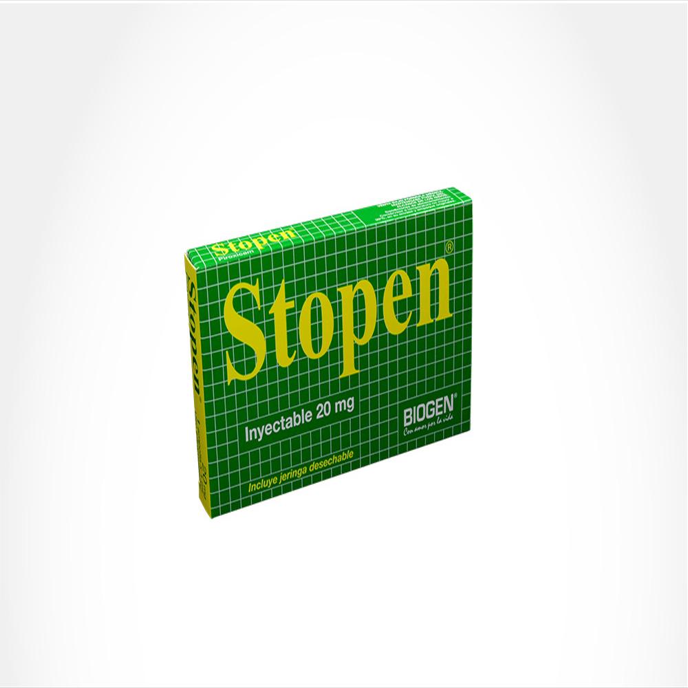 Stopen Inyectable Con Jeringa Piroxicam (20mg) - Rappi