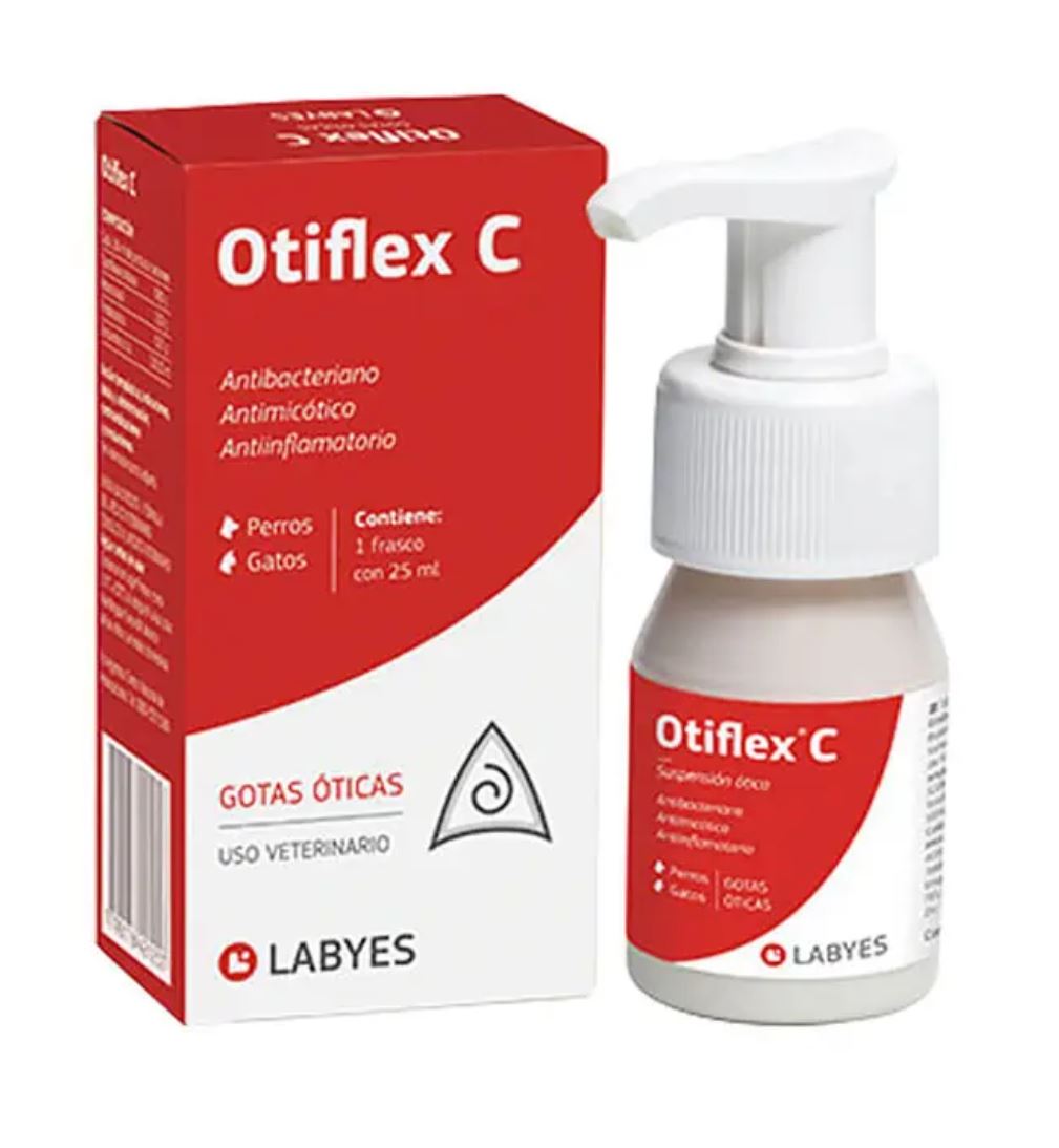 Labyes Otiflex C Gotas Óticas Uso Veterinario - Rappi
